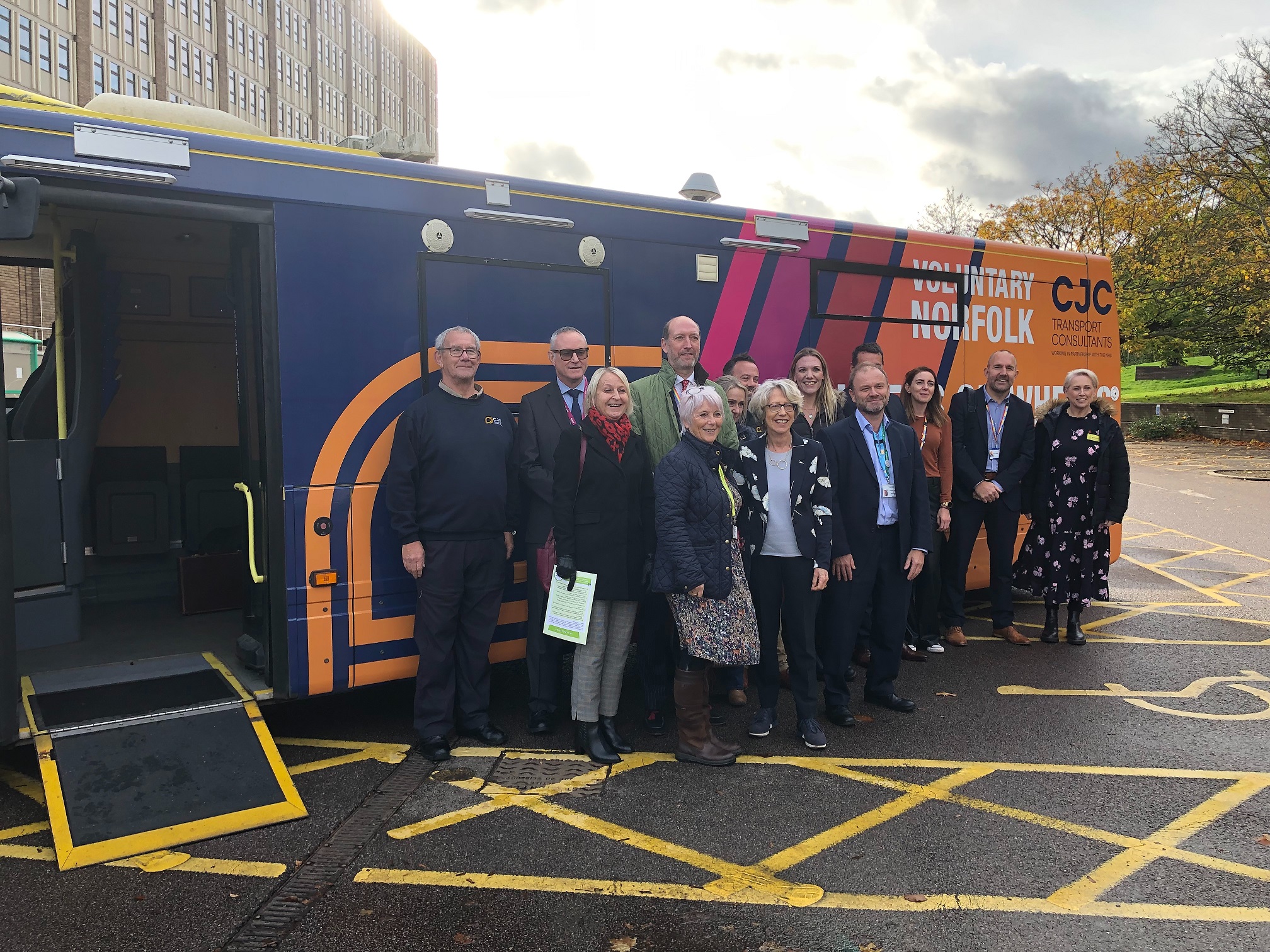 Health and care leaders hop onto the WOW bus - Norfolk & Waveney ...